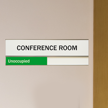 Sliding Signs | Conference Room Sliders | CustomSigns.com
