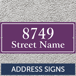 Custom Address Signs | HC Brands