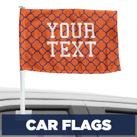 Custom Car Flags - College Sports Designs - 904 Custom