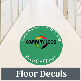 Custom Stick On Signs For Windows & Walls | HC Brands