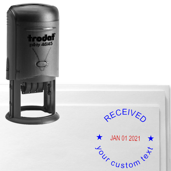 Custom Received Round Dater Stamp | Simply Stamps Custom Received Round Dater Stamp | Simply Stamps