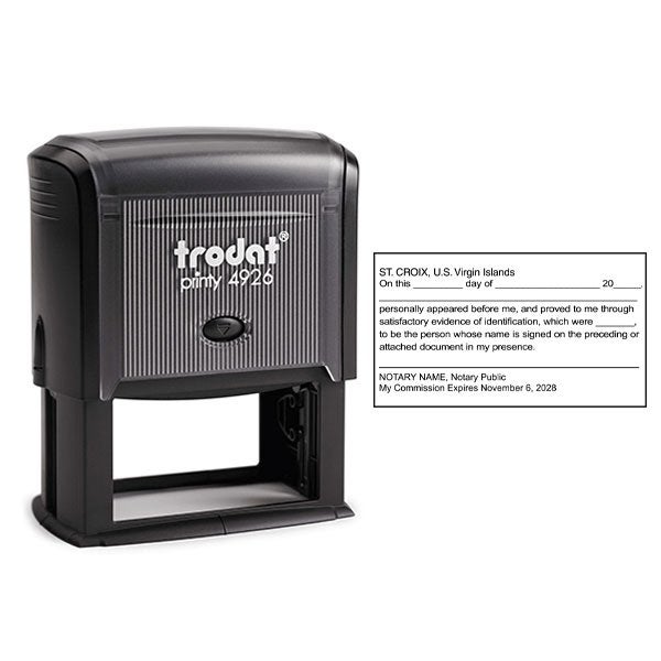 Virginia Acknowledgment Notary Stamp | HC Brands