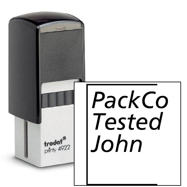 Business and Tester Inspection Stamp - Simply Stamps