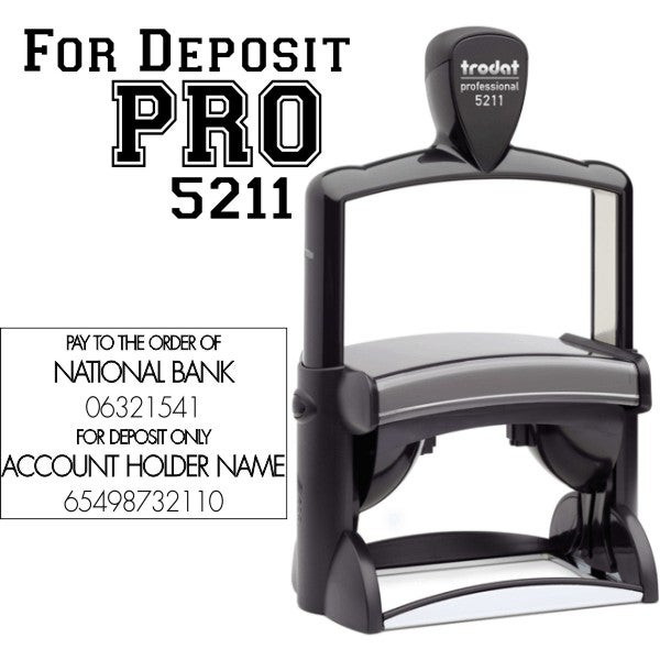 For Deposit Trodat Professional 5211 Self-Inking Stamp - Simply Stamps