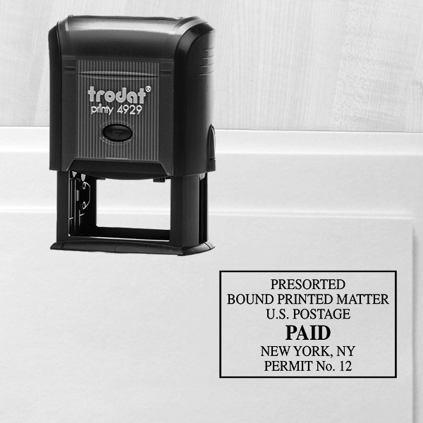 Package Services Mail Permit Stamp - Simply Stamps