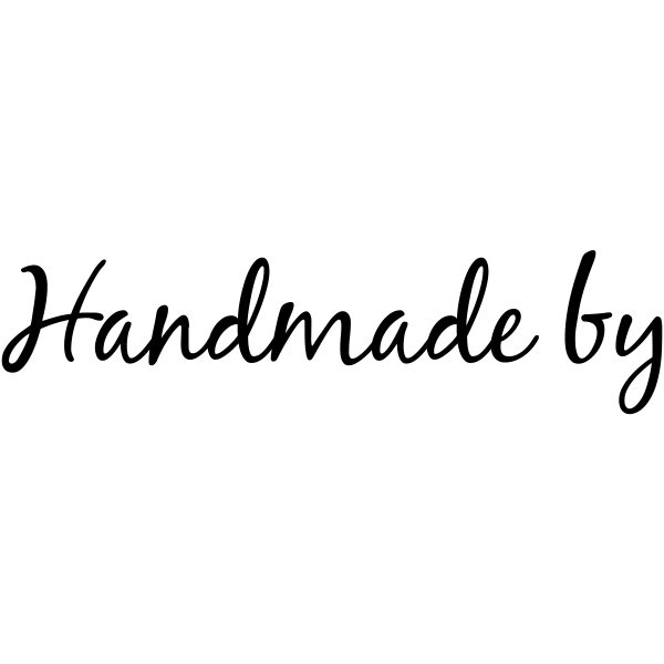 Handmade Cursive Packaging Self Inking Stamper - Simply Stamps
