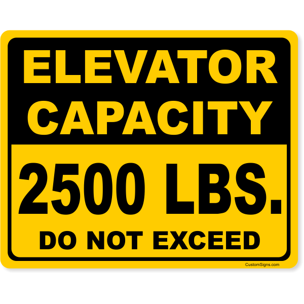 high capacity elevator