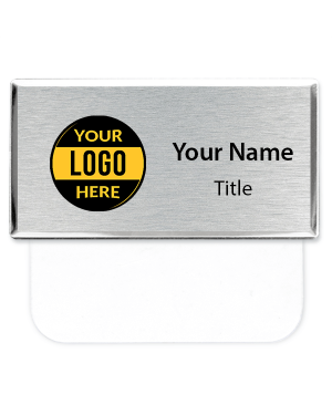 Pocket Fold Name Tags, Realtor Name Badges - Name Tag Wizard