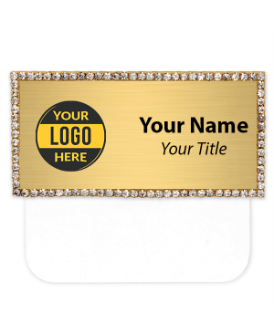 Pocket Fold Name Tags, Realtor Name Badges - Name Tag Wizard