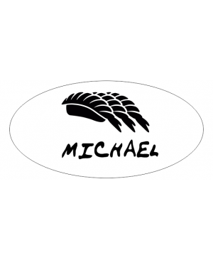 Restaurant Name Tags, Food Delivery Name Tags - Name Tag Wizard