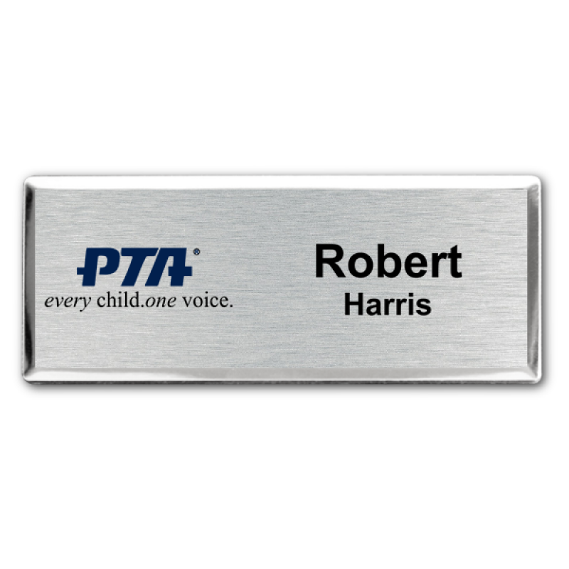 PTA Fancy Small Name Tag - Name Tag Wizard