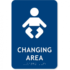 Baby Changing Station Signs - Custom Signs