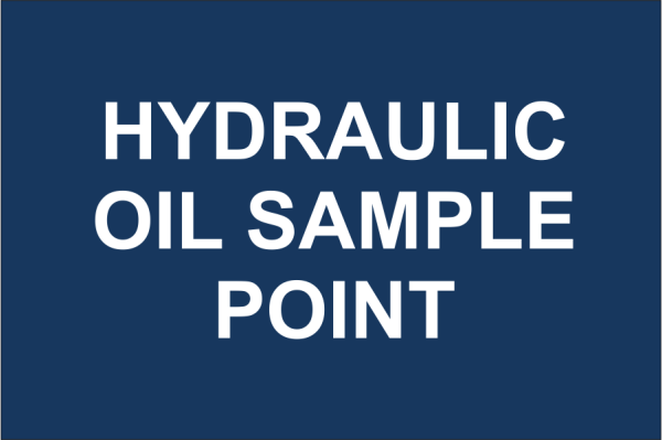 Hydraulic Oil Sample Point