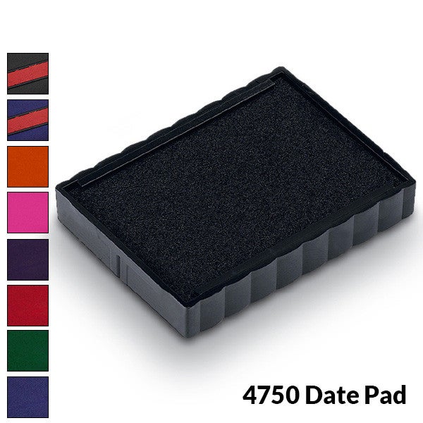 Trodat 4750 - Ink Pad for Medium Custom Date Stamp | HC Brands