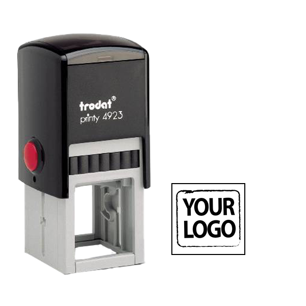 Medium Custom Stamp for Round or Square Logo | HC Brands