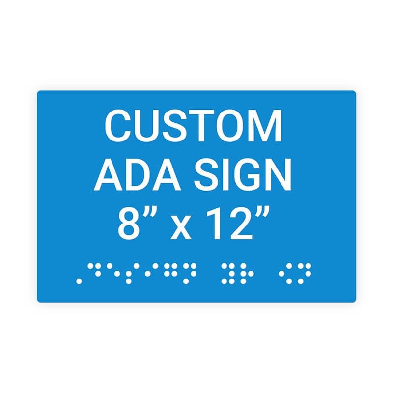 ADA Sign Horizontal 8" x 12" | HC Brands