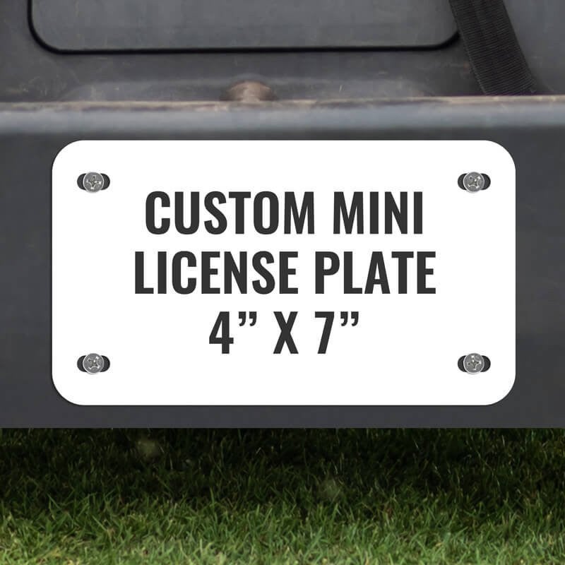 Custom License Plate | HC Brands