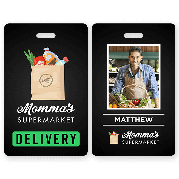 Delivery Shopper Name Tag - HCBrands.com