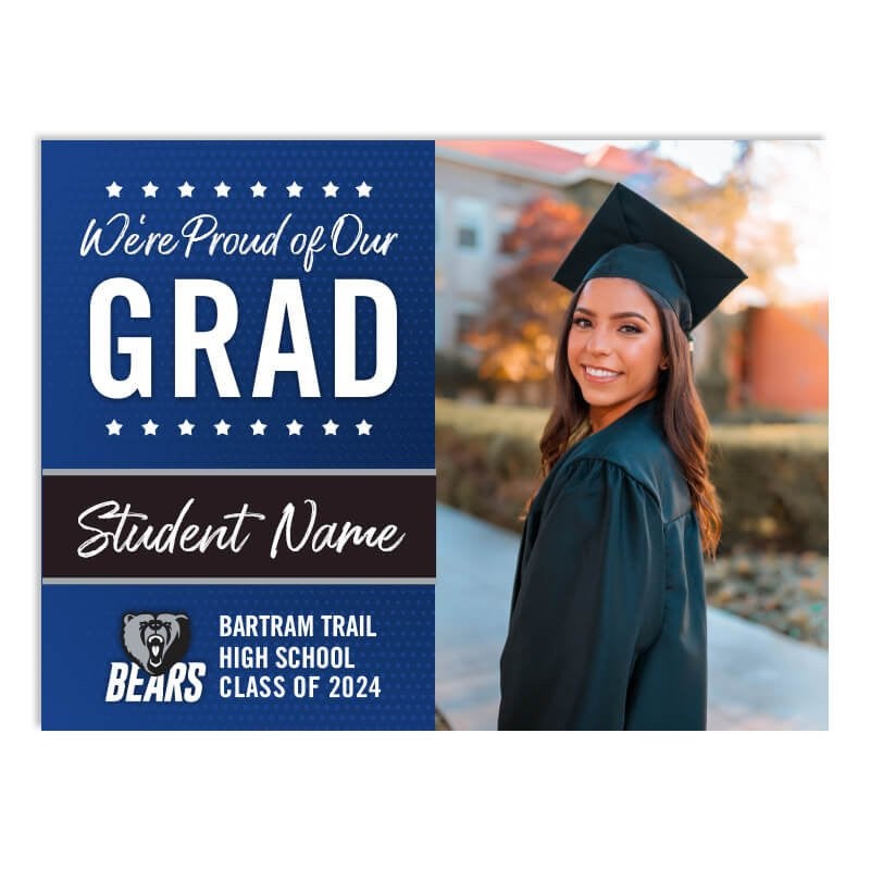 Bartram Trail High School Graduation Yard Sign - HC Brands
