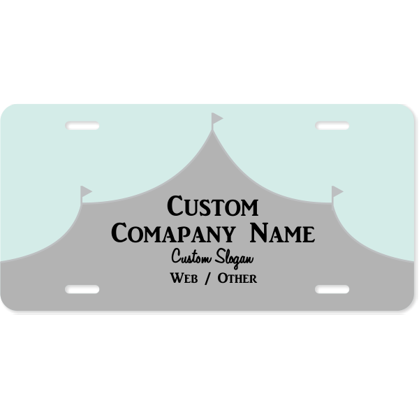 Rental Company License Plate | HC Brands