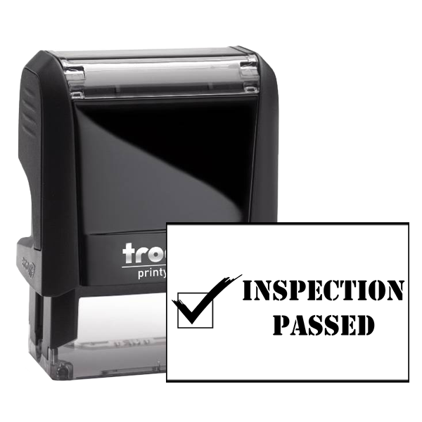 Inspection Passed Rubber Stamp - Simply Stamps