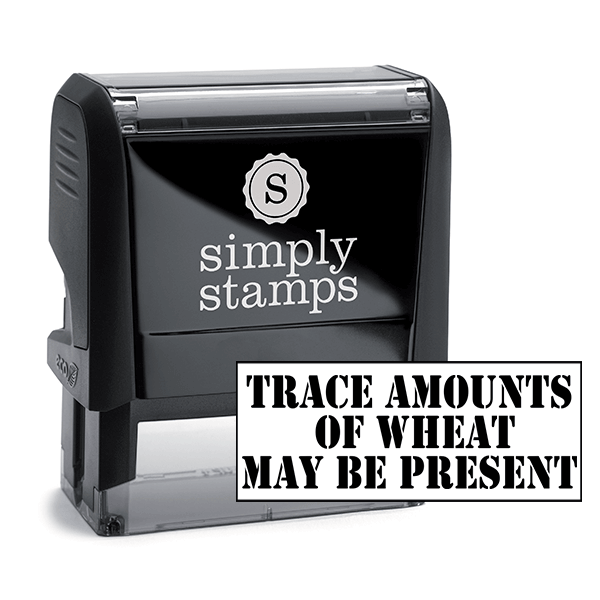 Trace Amounts Custom Stamp | Simply Stamps