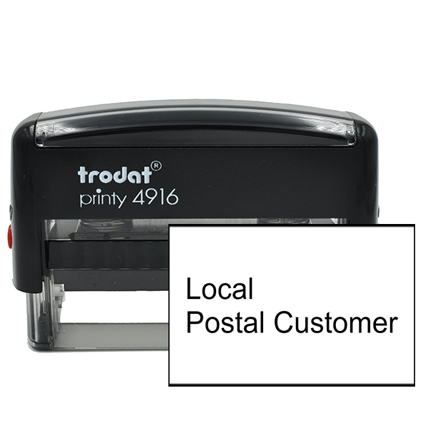 EDDM Multi Line Custom Rubber Stamps - Simply Stamps