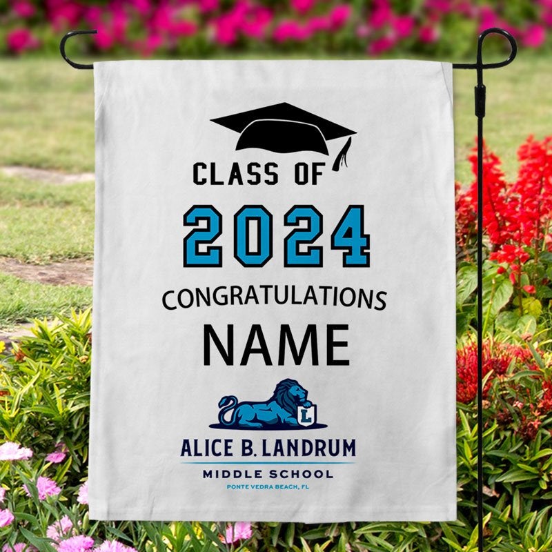 Landrum Middle School Garden Flag - HC Brands