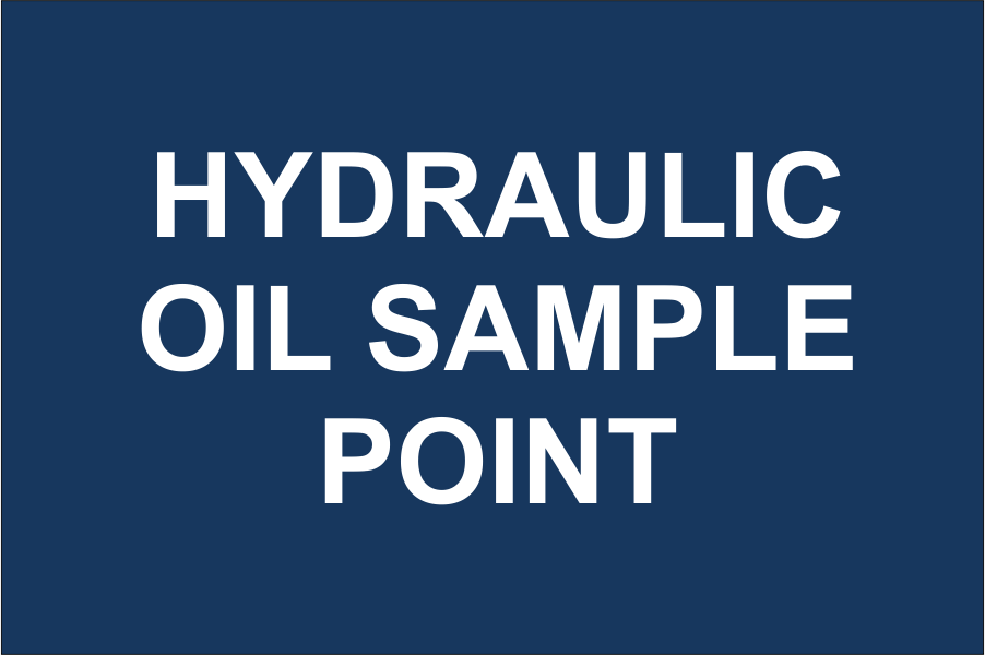 Hydraulic Oil Sample Point