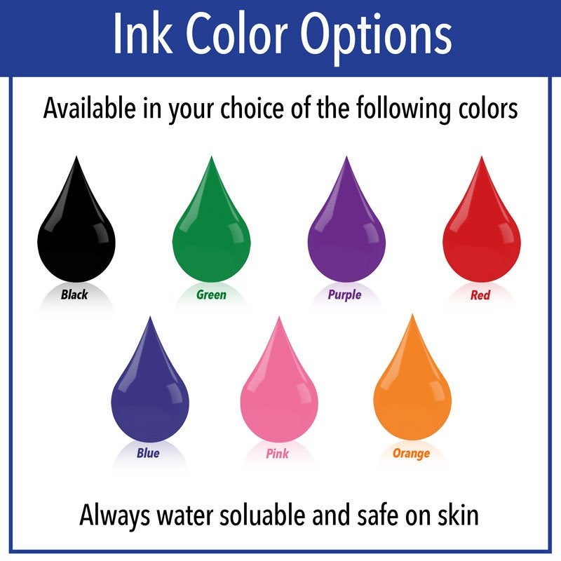 MaxLight Custom Pre-Inked Stamp - 4141 - Black Ink | HC Brands
