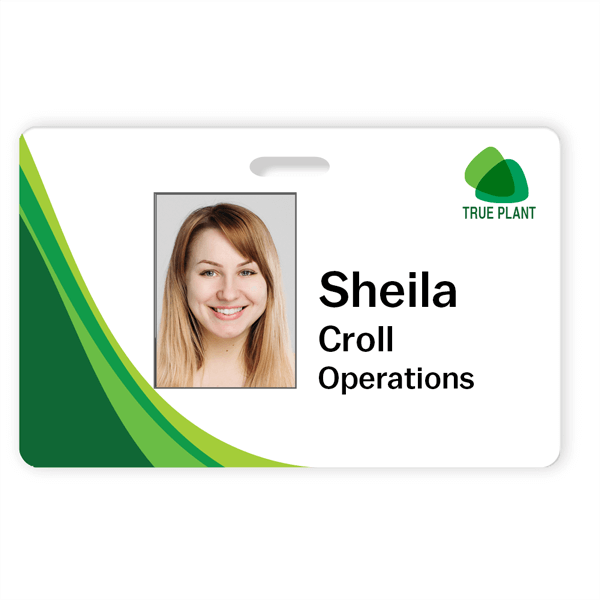 Personalized Photo ID Card - Name Tag Wizard