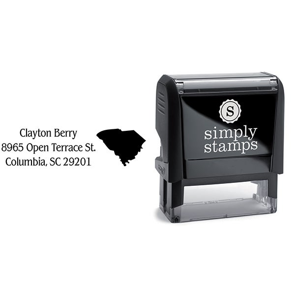 South Carolina Return Address Stamp - Simply Stamps