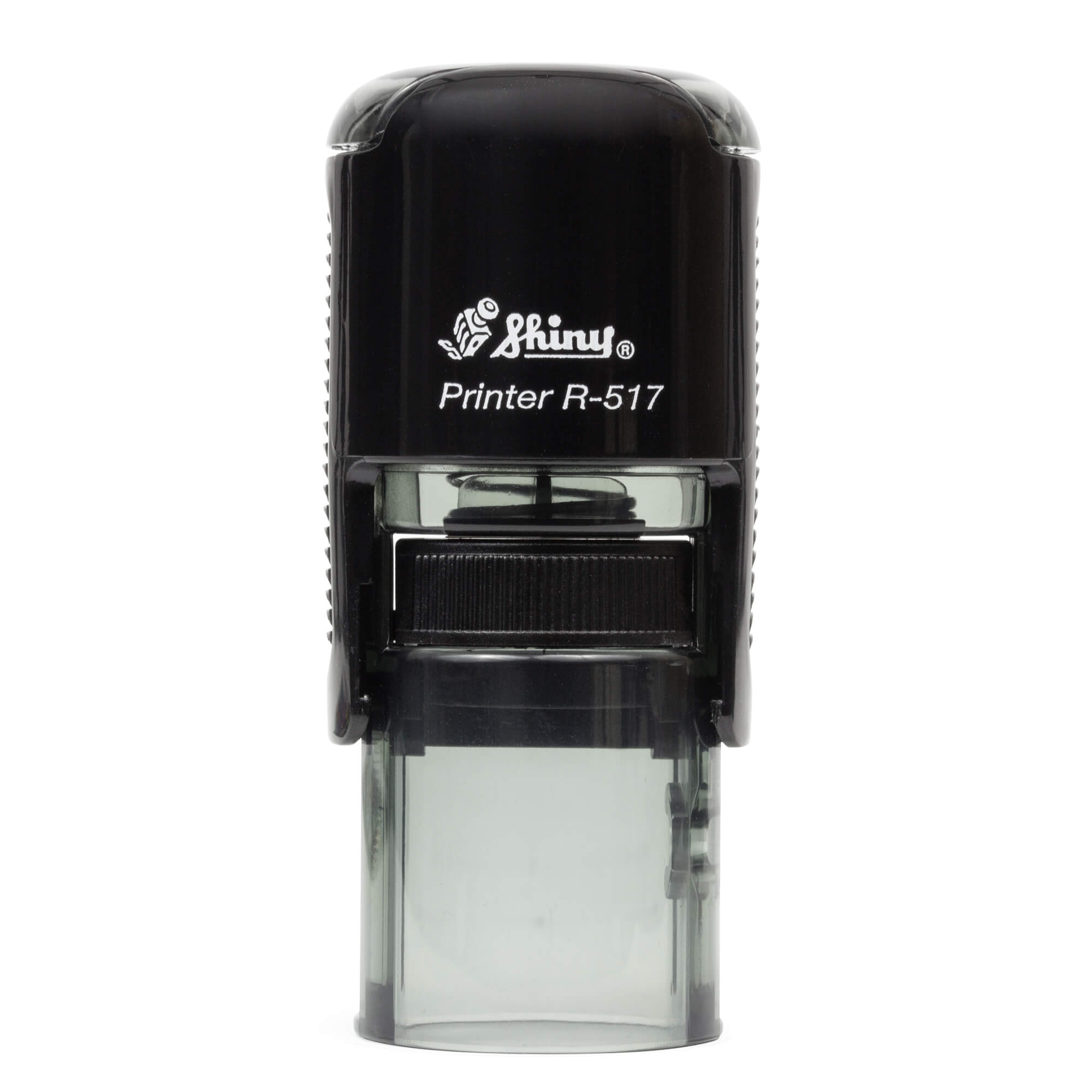 Shiny R-517 Round Self-Inking Stamp with Black Ink